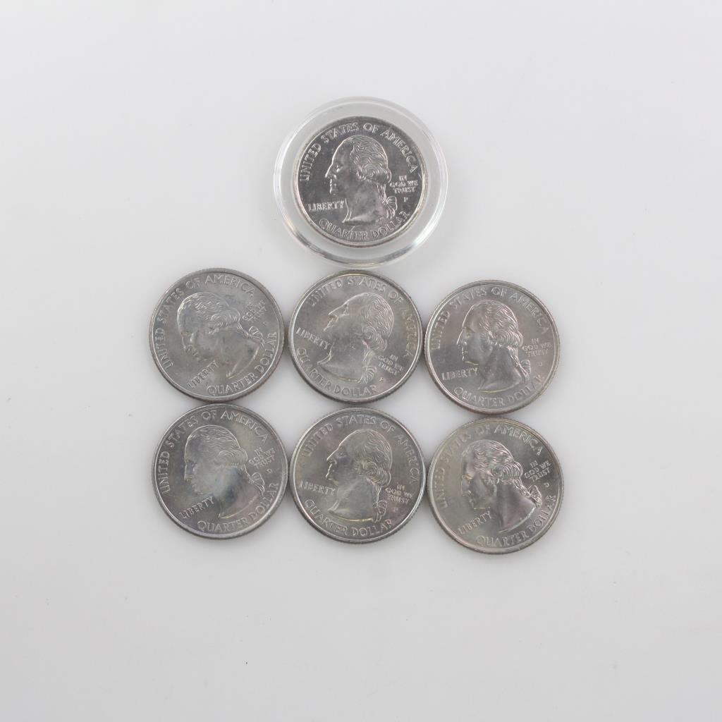 7 Colorized State Quarters | Property Room