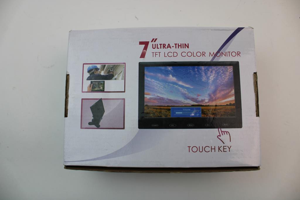 7" Ultra Thin Tft Lcd Color Monitor | Property Room