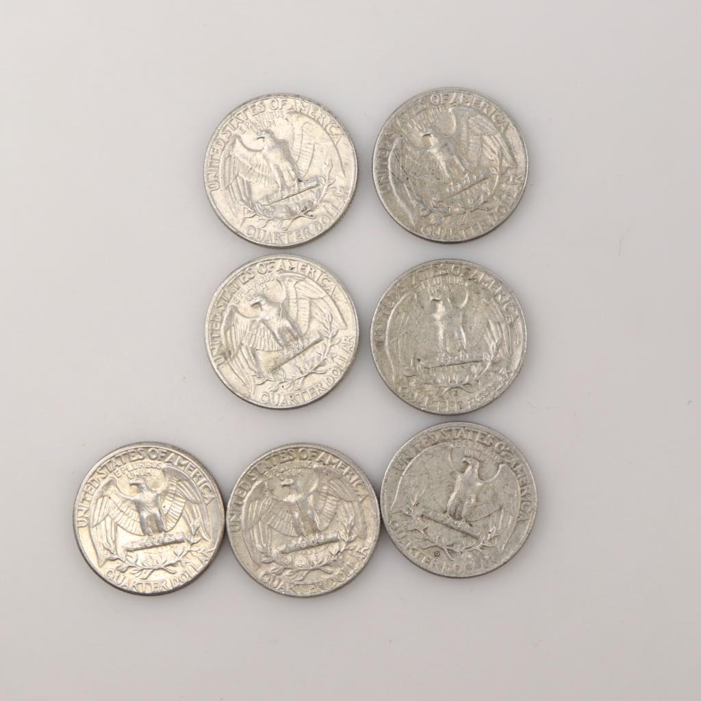 7 US Silver Coins | Property Room