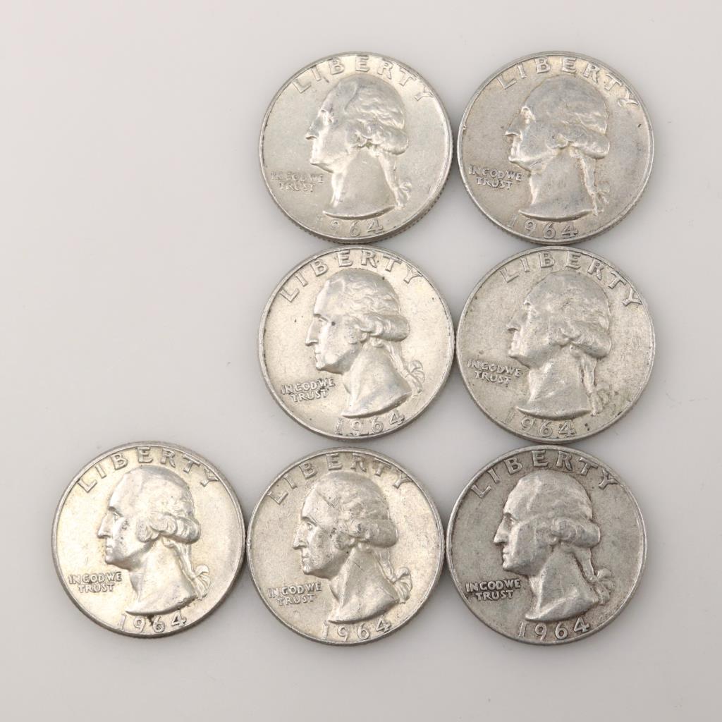 7 US Silver Coins | Property Room
