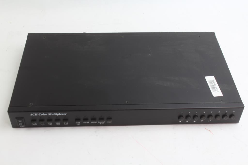 8 Ch Color Multiplexer Surveillance Security Dvr | Property Room