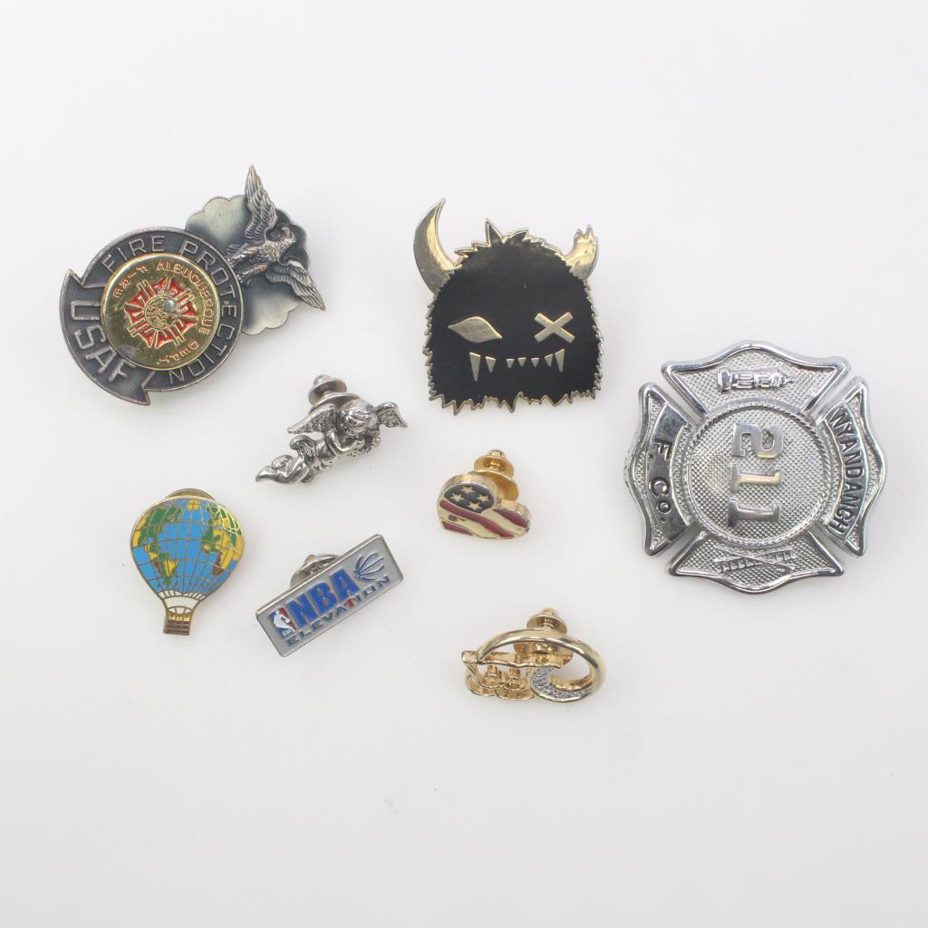 8 Collectable Pins | Property Room
