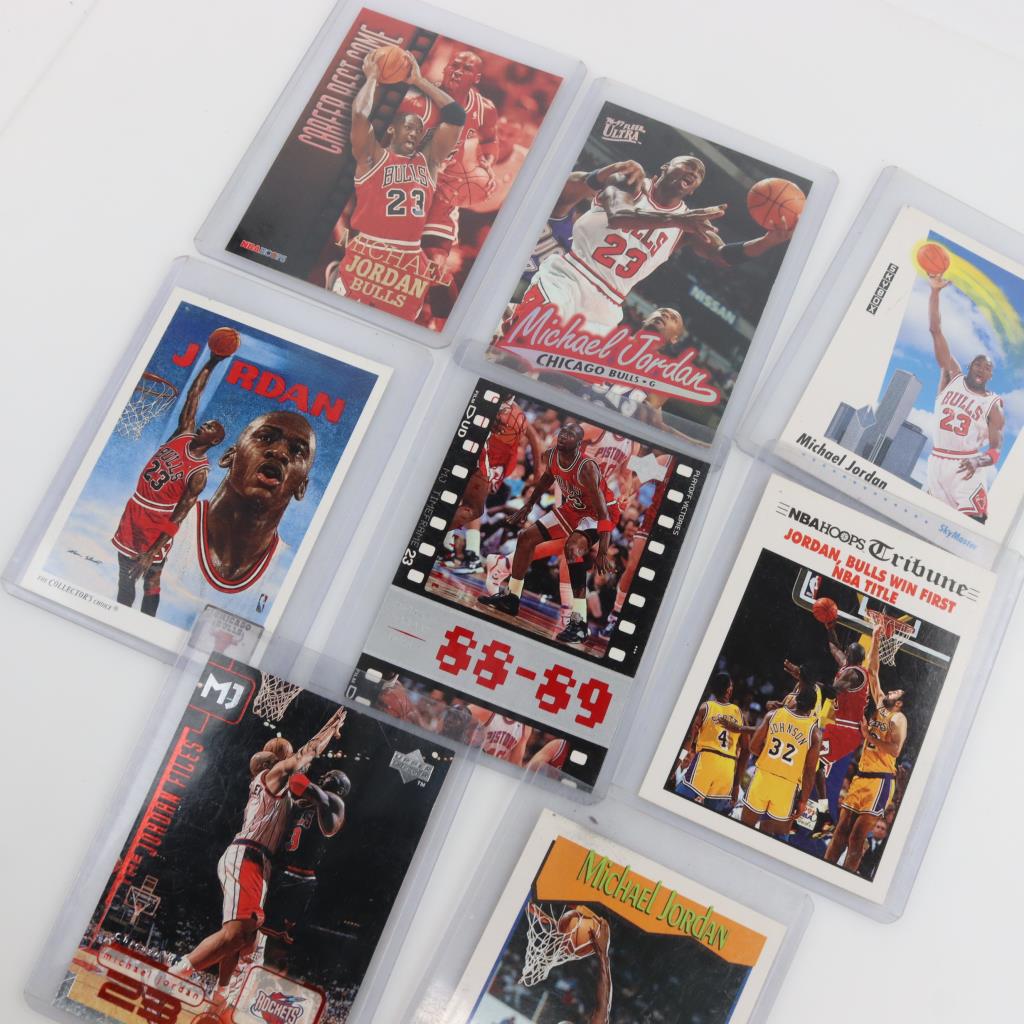 8 Michael Jordan Trading Cards | Property Room