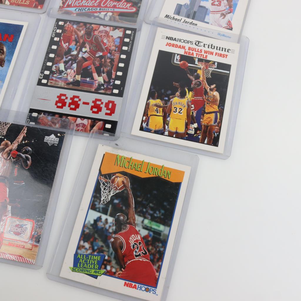 8 Michael Jordan Trading Cards | Property Room
