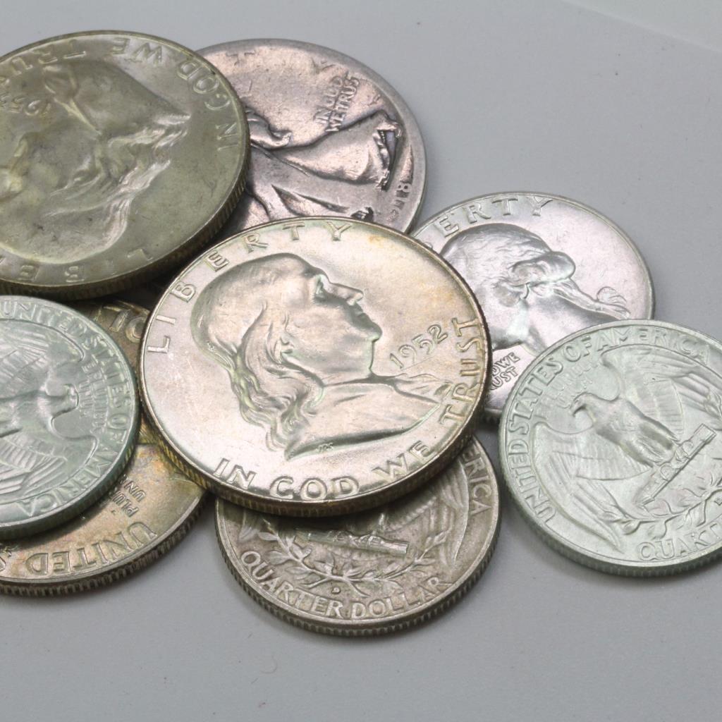 8 Mixed U.S. Silver Coins | Property Room