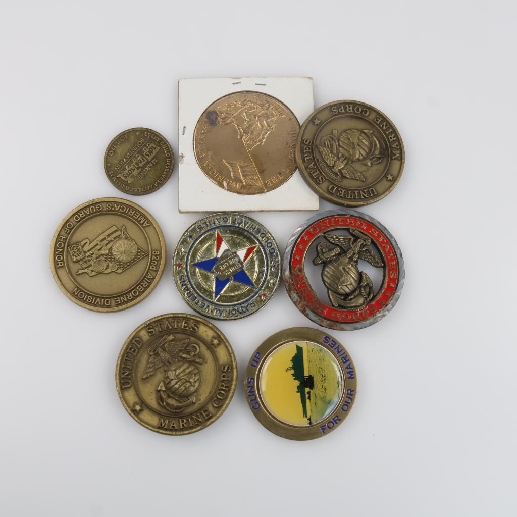 8 US Collectible Tokens | Property Room