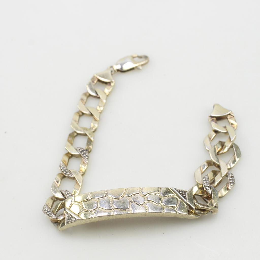 .800 Silver GP Diamond Bracelet | Property Room