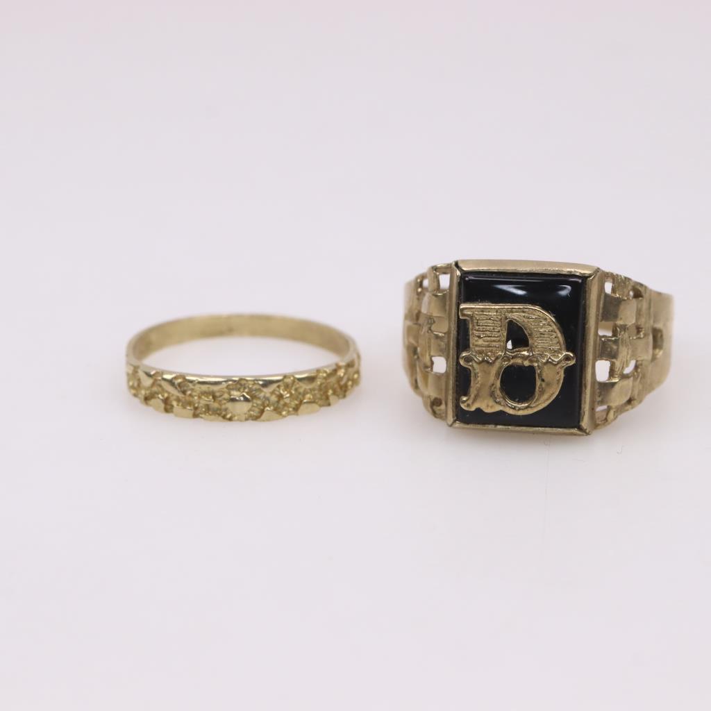 8kt Gold Jewelry, 2 Pieces | Property Room