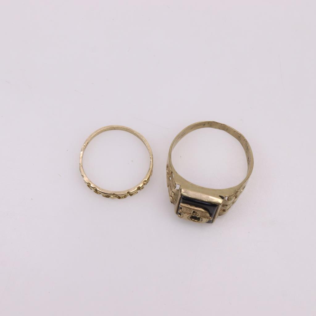8kt Gold Jewelry, 2 Pieces | Property Room
