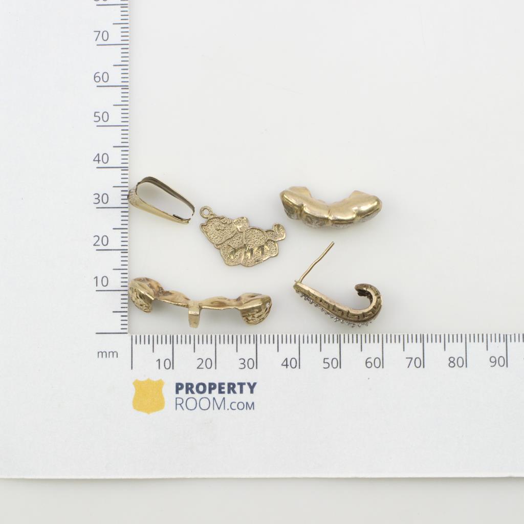 8kt Gold Jewelry, 5 Pieces | Property Room