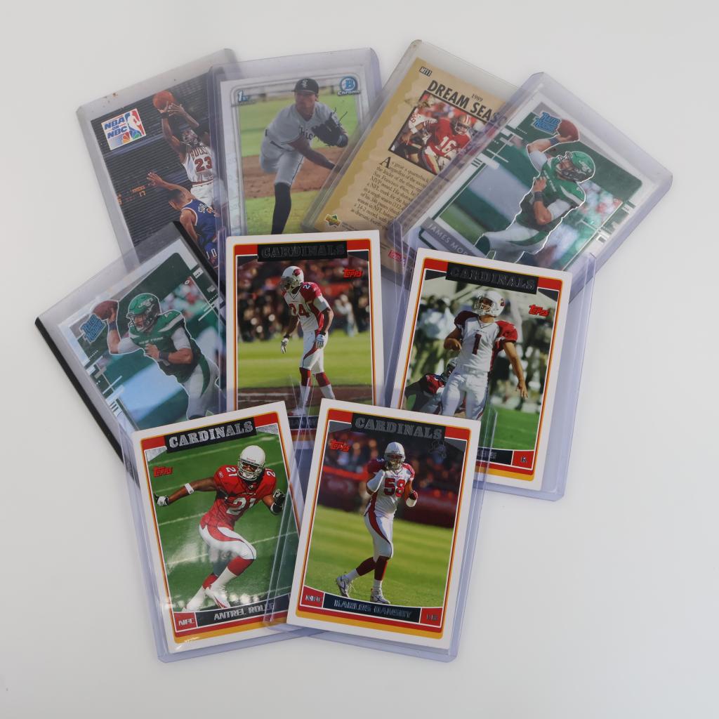 9 Football, Basketball And Baseball Trading Cards | Property Room