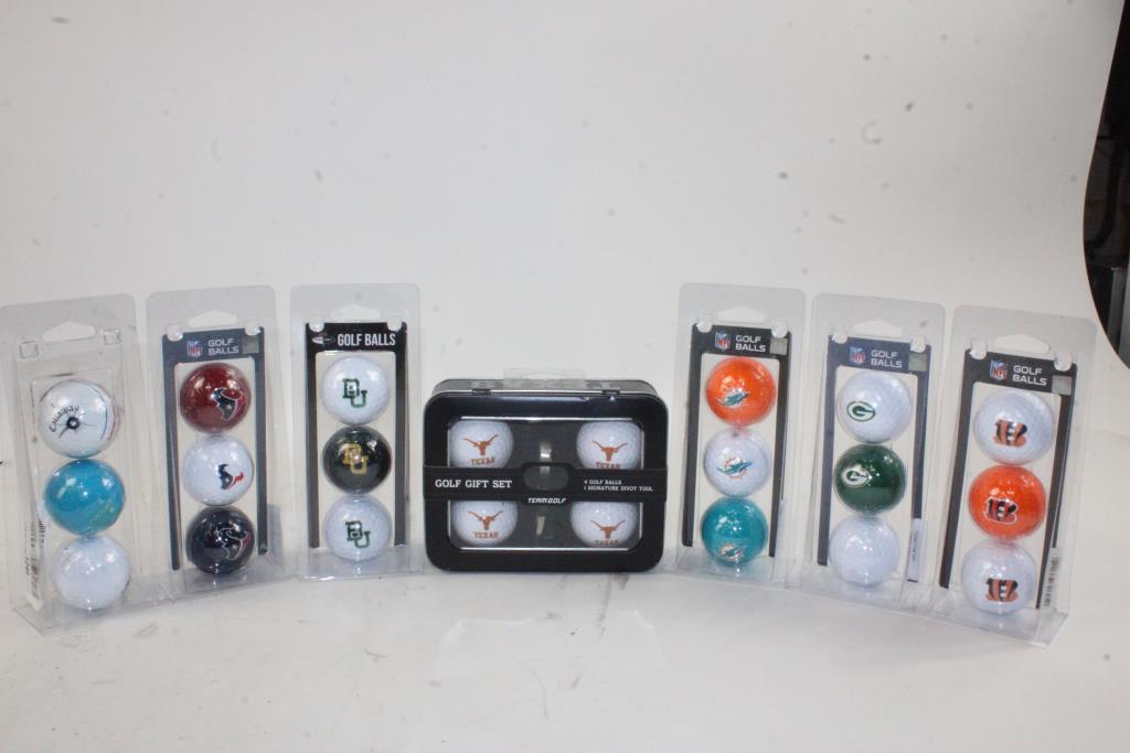9+ Golf Ball Packs And Other Golf Accessories | Property Room