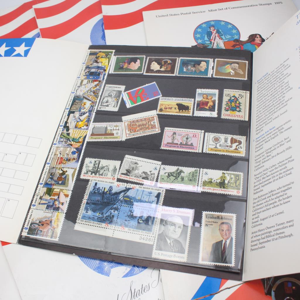 90+ Stamps, US Postal Service Folders | Property Room