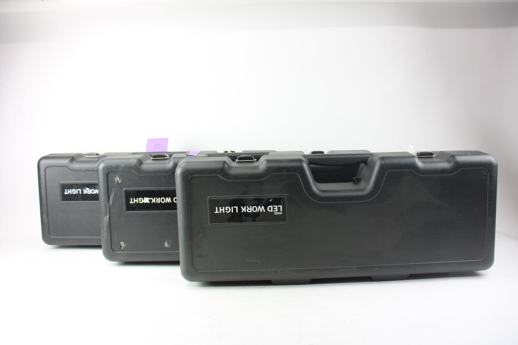 9420 LED Work Light Cases, 3 Pieces | Property Room