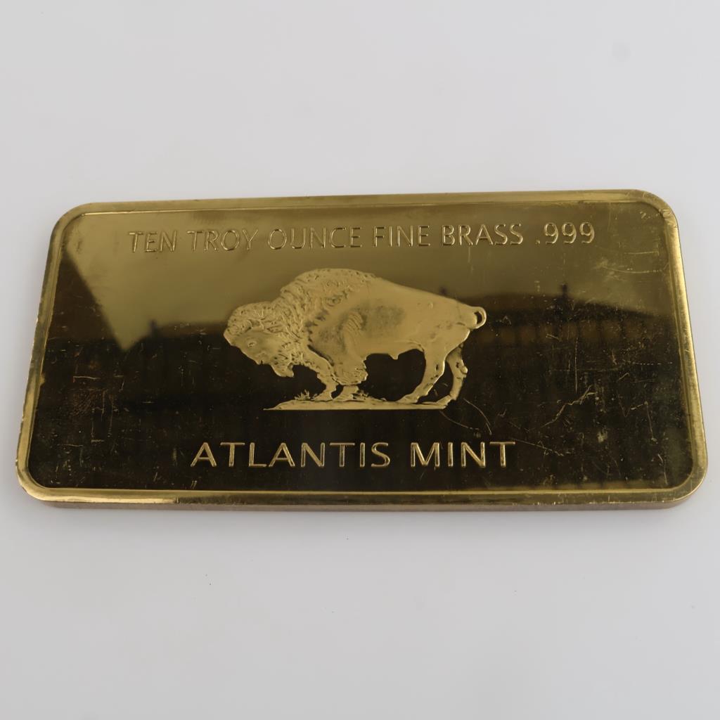 .999 Fine Brass Bar | Property Room