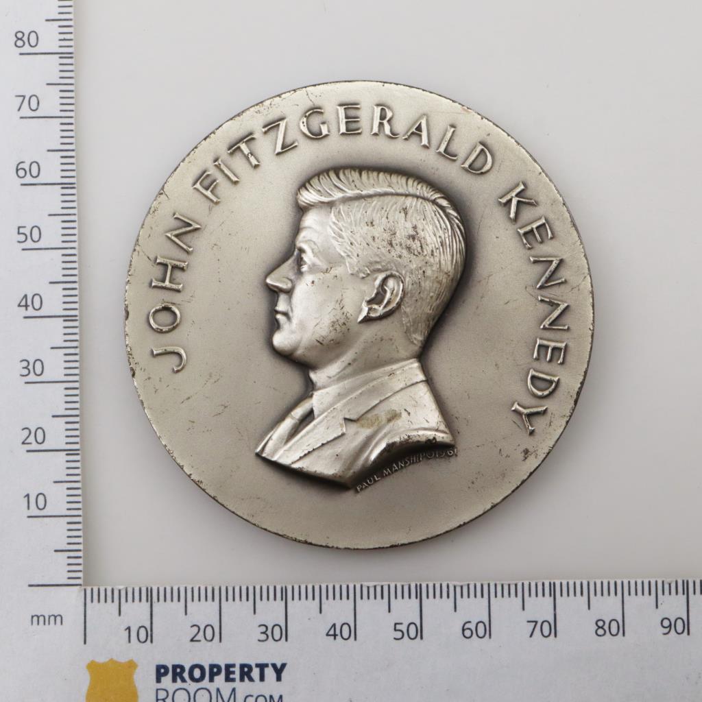 .999 Silver JFK Inaugurated Medallion Limited Edition | Property Room