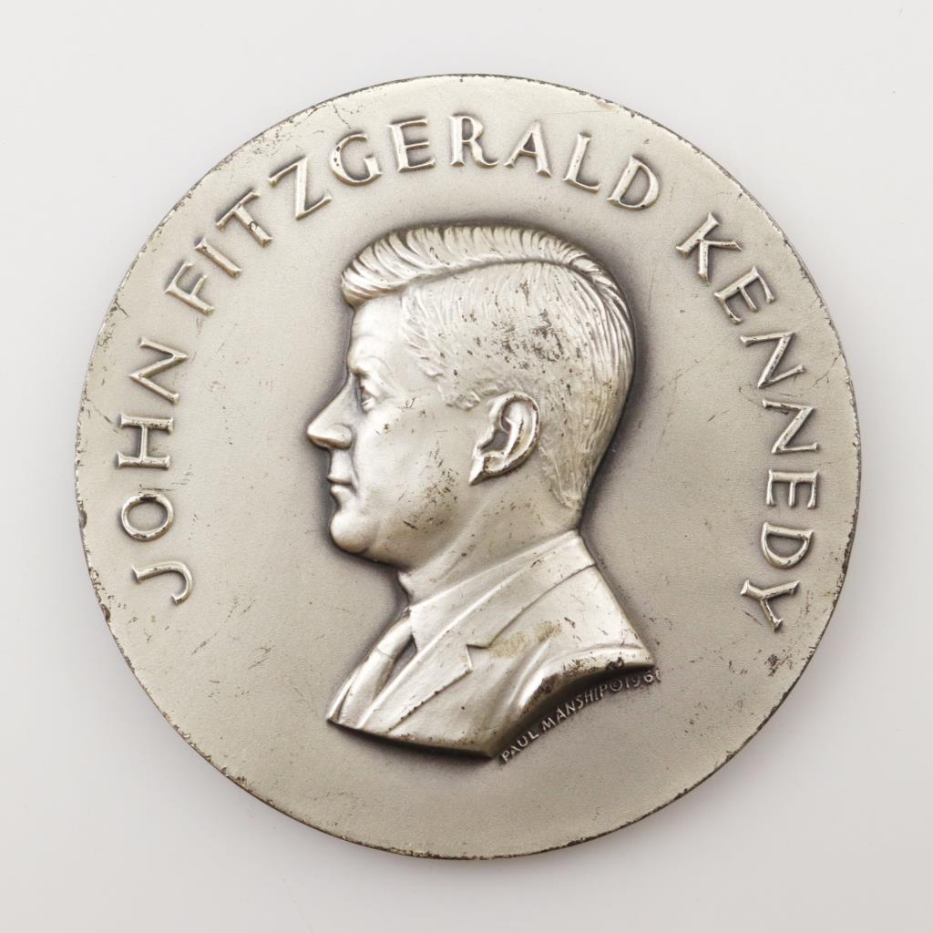 .999 Silver JFK Inaugurated Medallion Limited Edition | Property Room