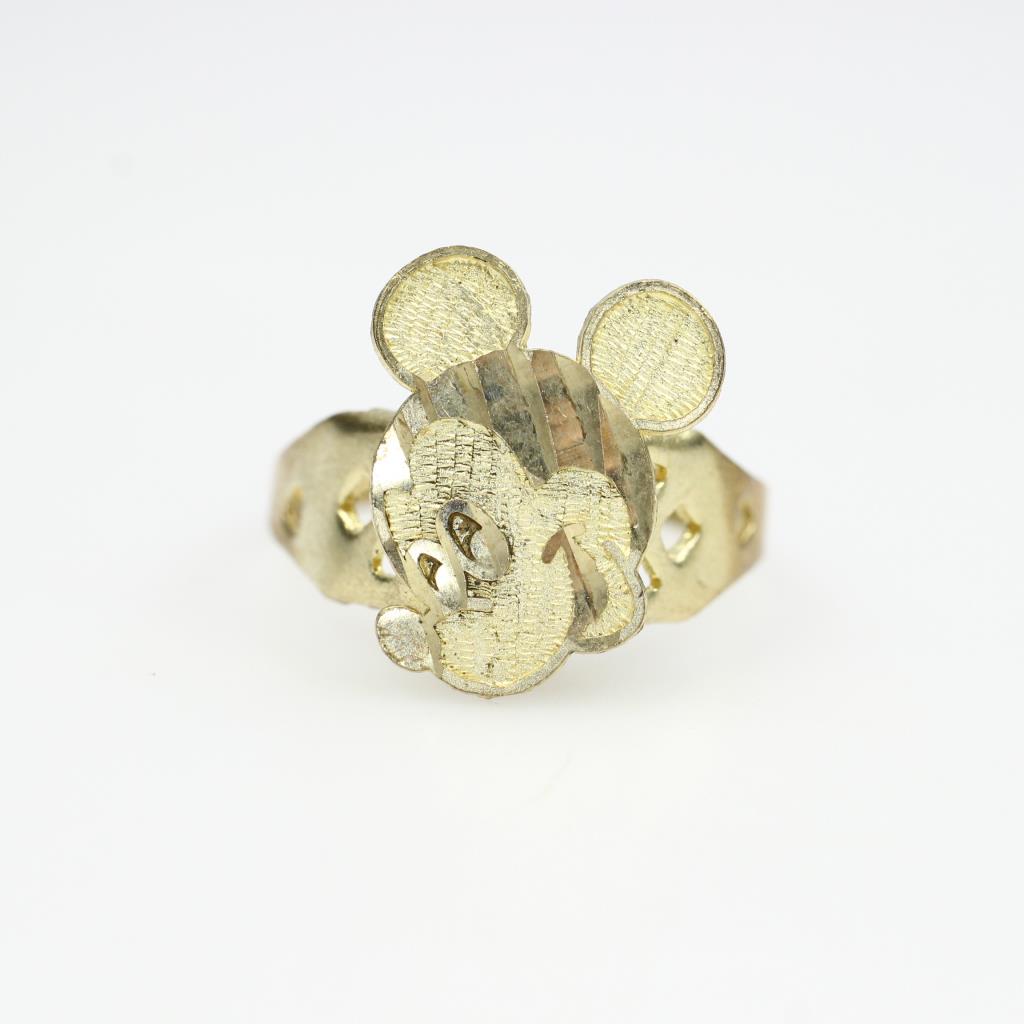 9k Gold Mickey Mouse Ring | Property Room