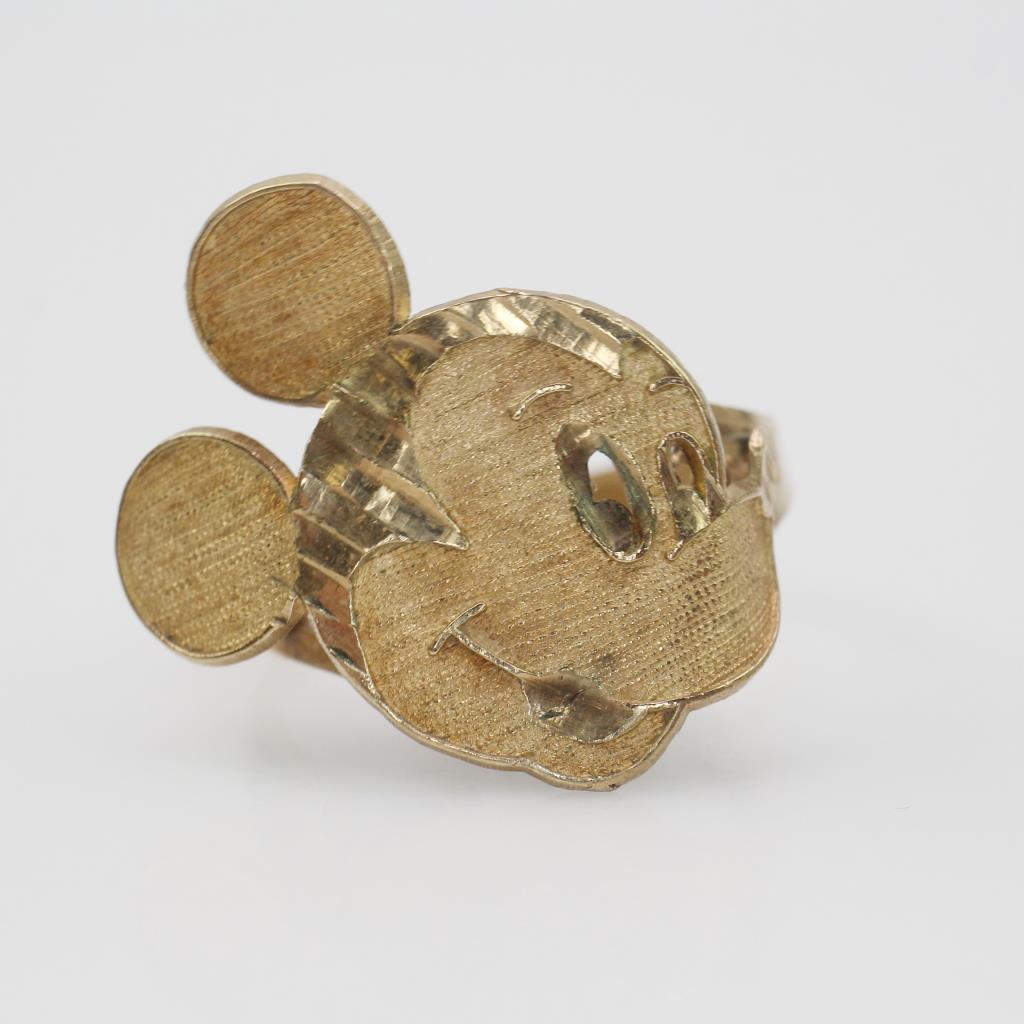 9k Gold Mickey Mouse Ring | Property Room