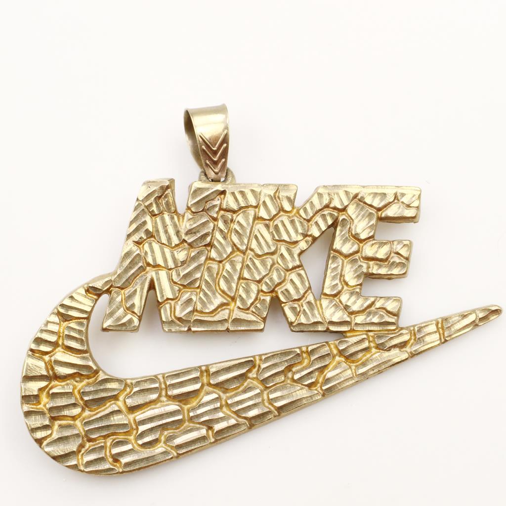 9kt Gold Nike Pendant | Property Room