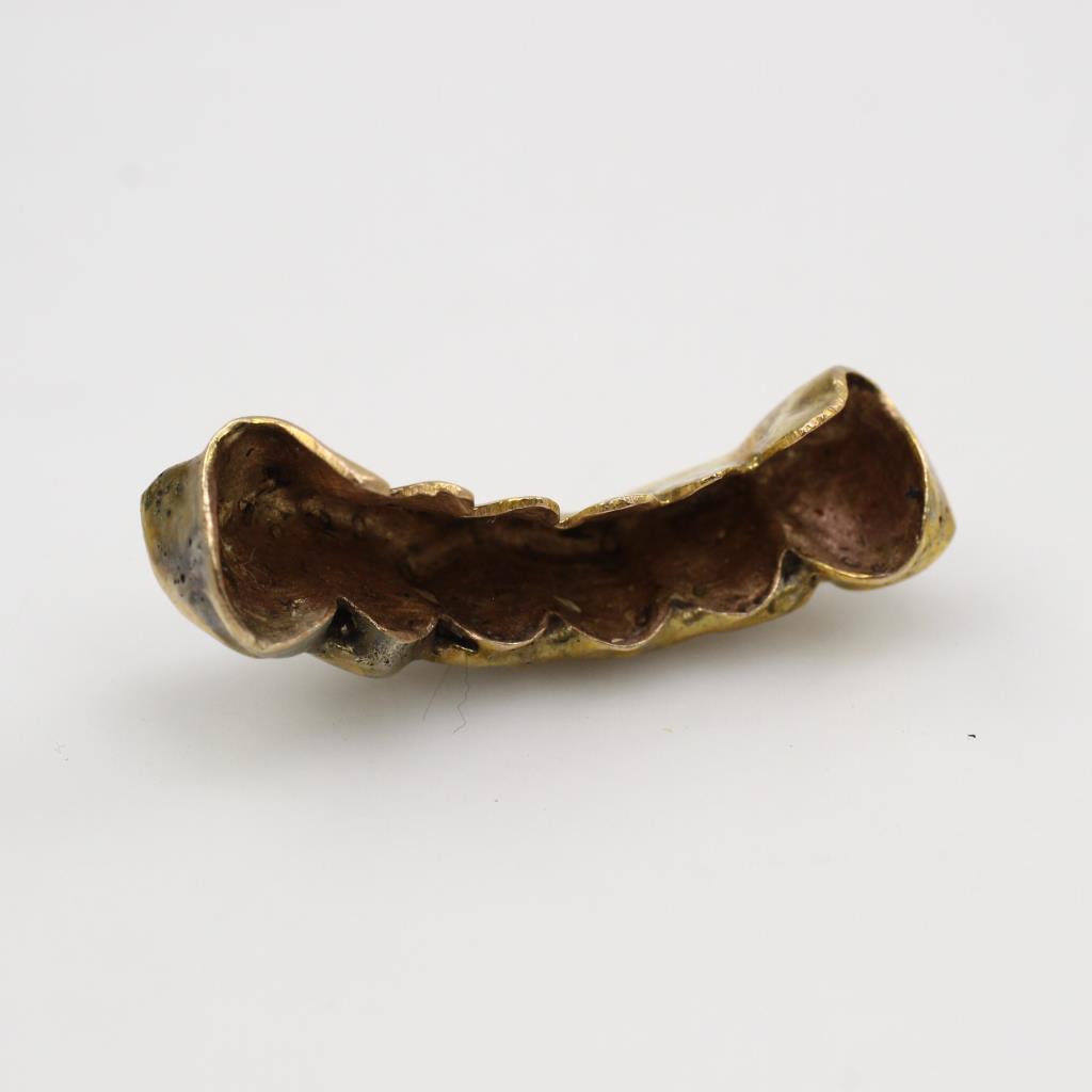 9kt Gold Teeth Covers With Diamond Accents | Property Room