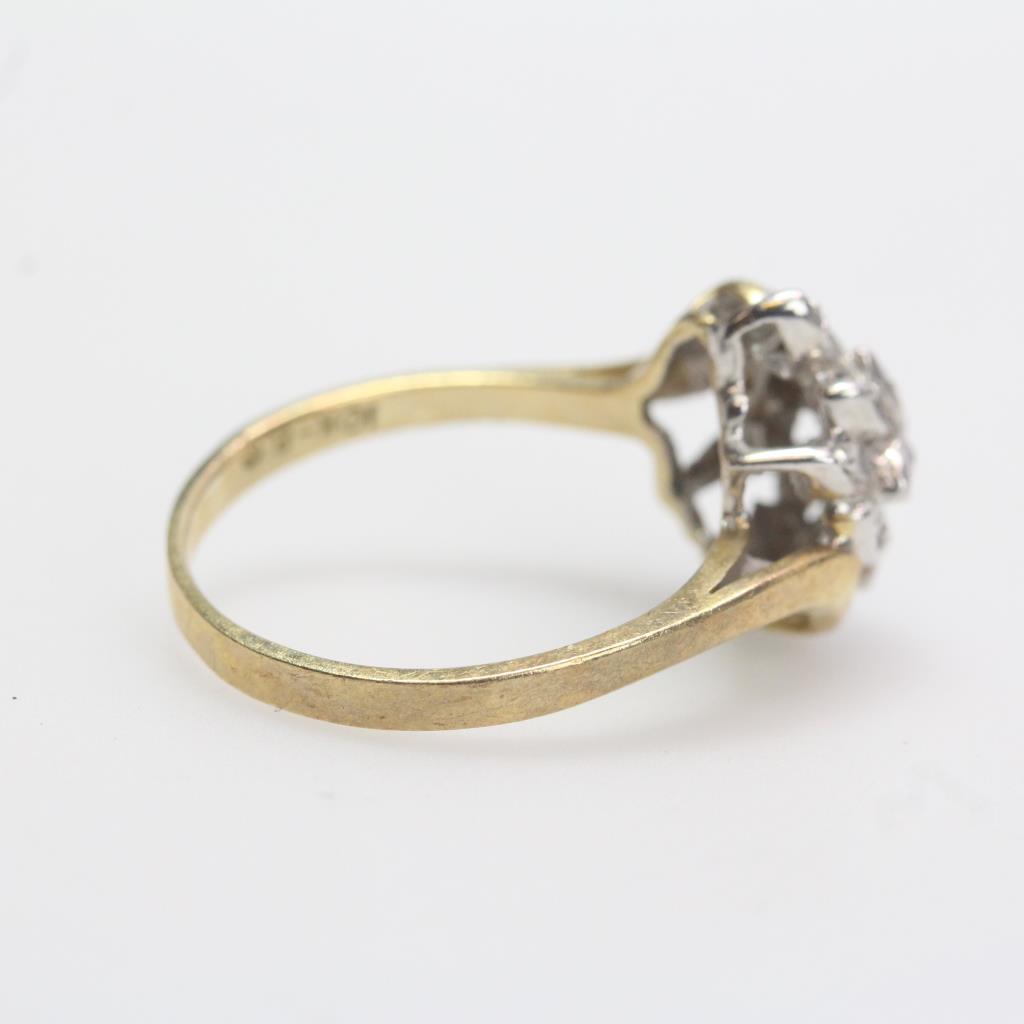 9kt Two-toned Gold 2.4g Diamond Ring | Property Room