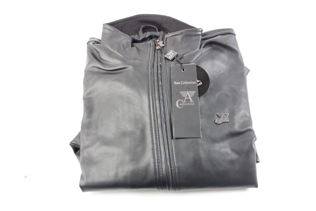 A Collezioni Leather Jacket, Size L | Property Room