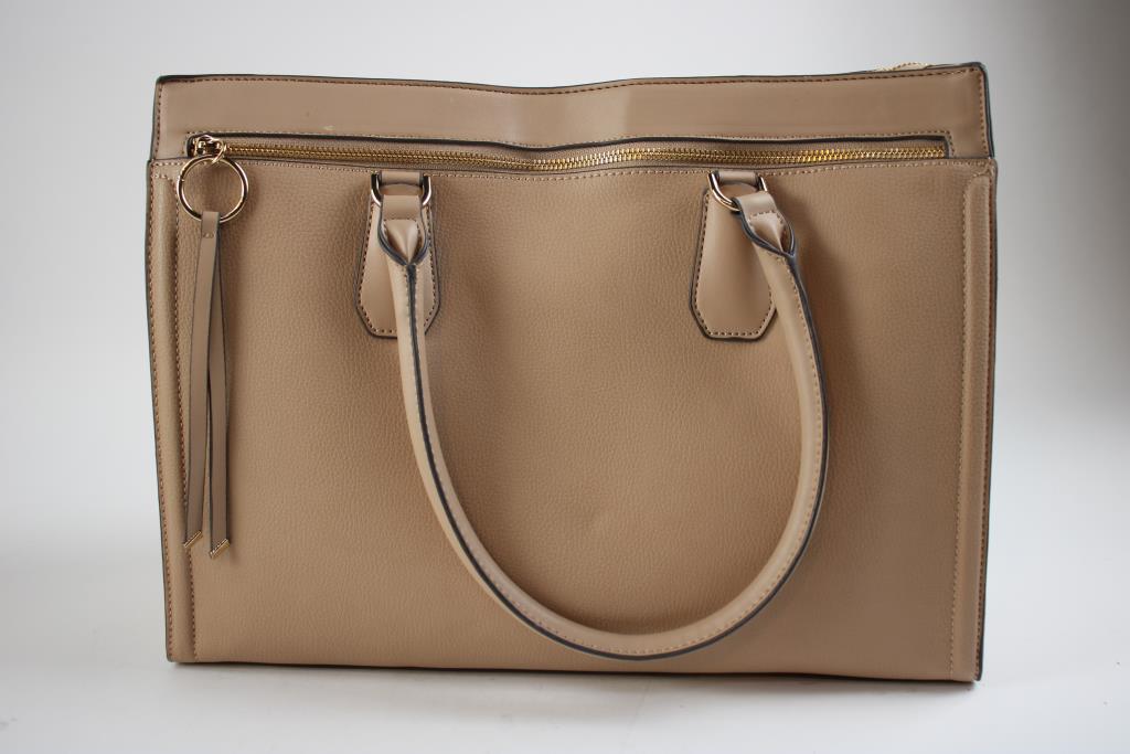 A New Day Zip Closure Tote Handbag | Property Room