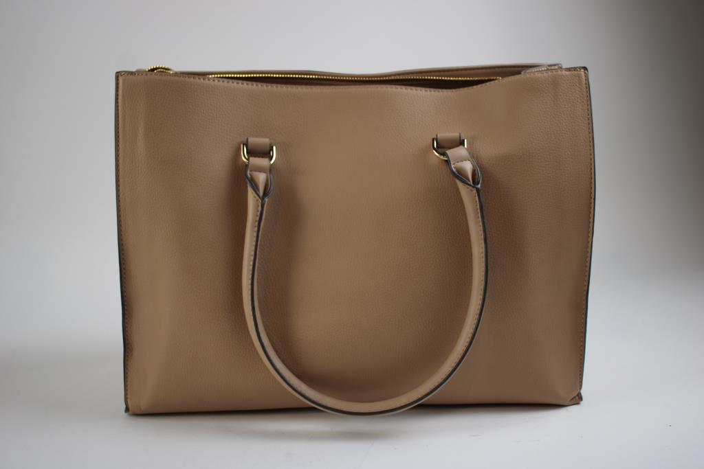 A New Day Zip Closure Tote Handbag | Property Room