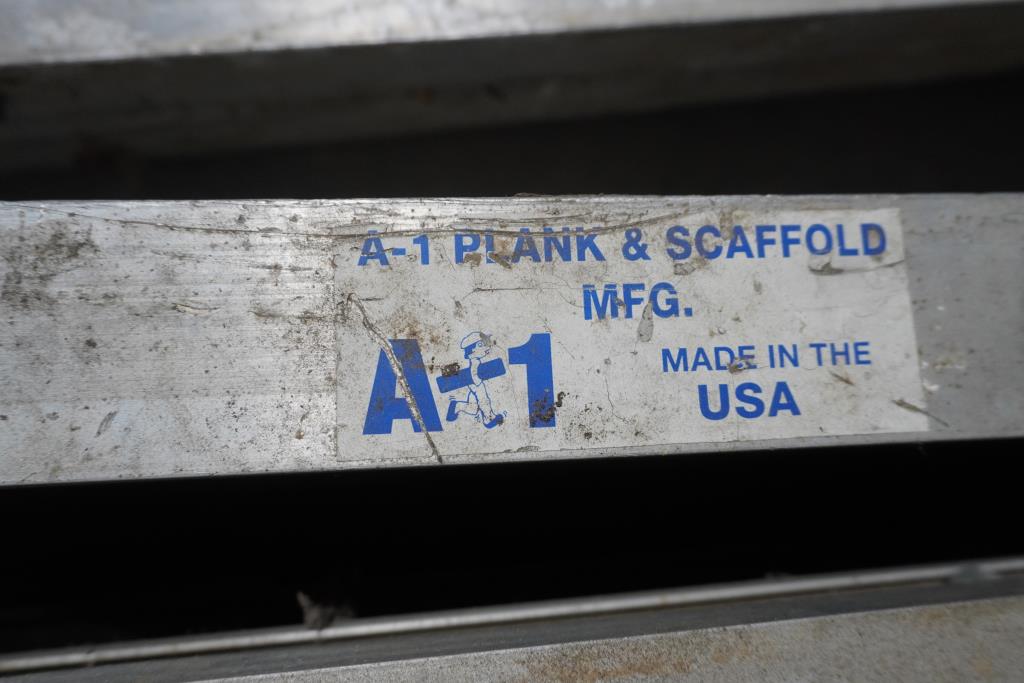 A-1 Plank & Scaffold Aluminum Ramps - Two Pieces | Property Room