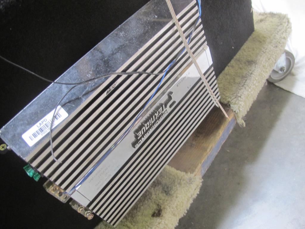 Absolute Car Speaker With Performance Teknique Amplifier | Property Room