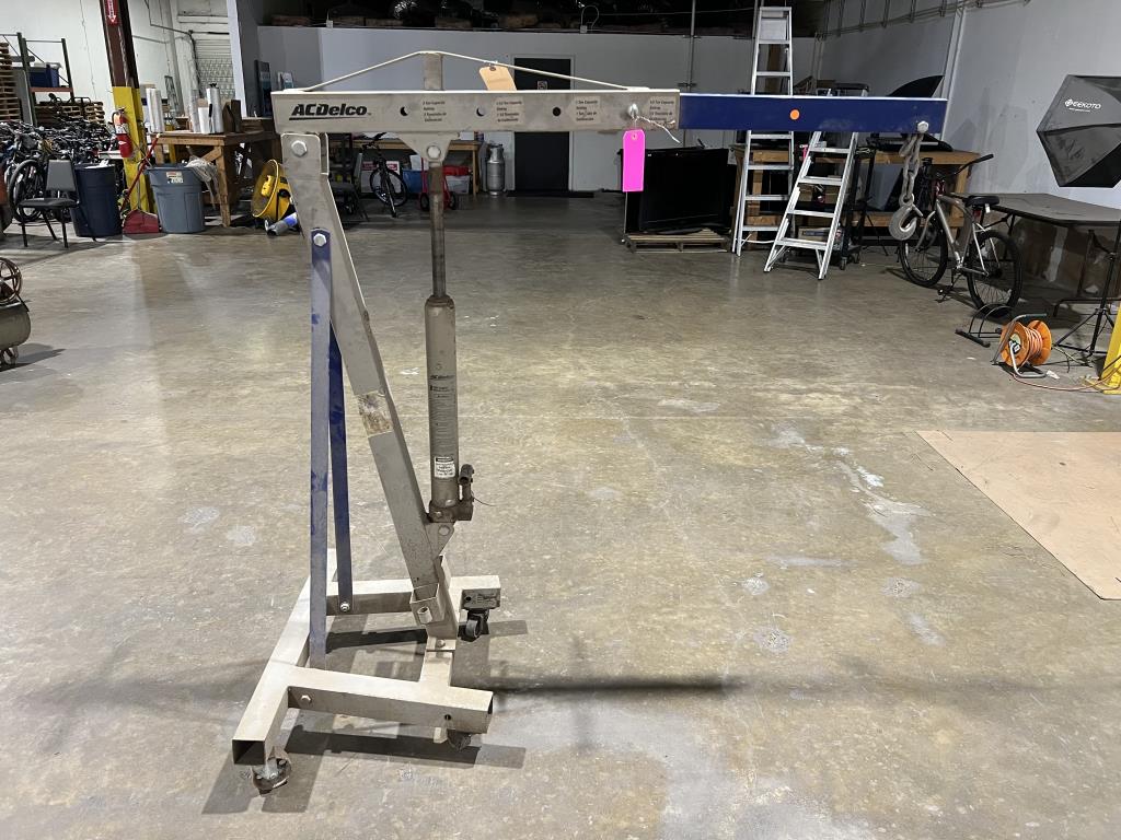 AC Delco Engine Crane | Property Room
