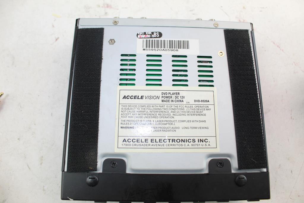 Accele Vision DVD Player 9520A | Property Room
