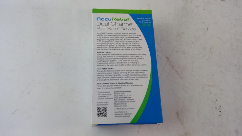AccuReleif Dual Channel Pain Relief Device | Property Room