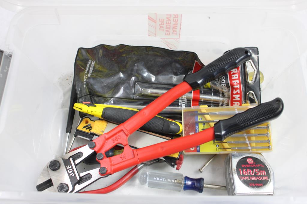 Ace 14" Bolt Cutters, Great Neck Precision Screwdriver Set, Stanley ...