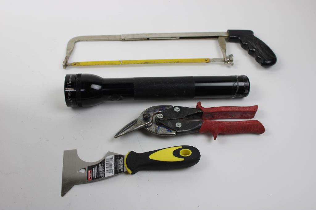 Ace 6-in-1 Paint Tool, Wire Stripper/Cutter, Midwest Left Cut Aviation ...
