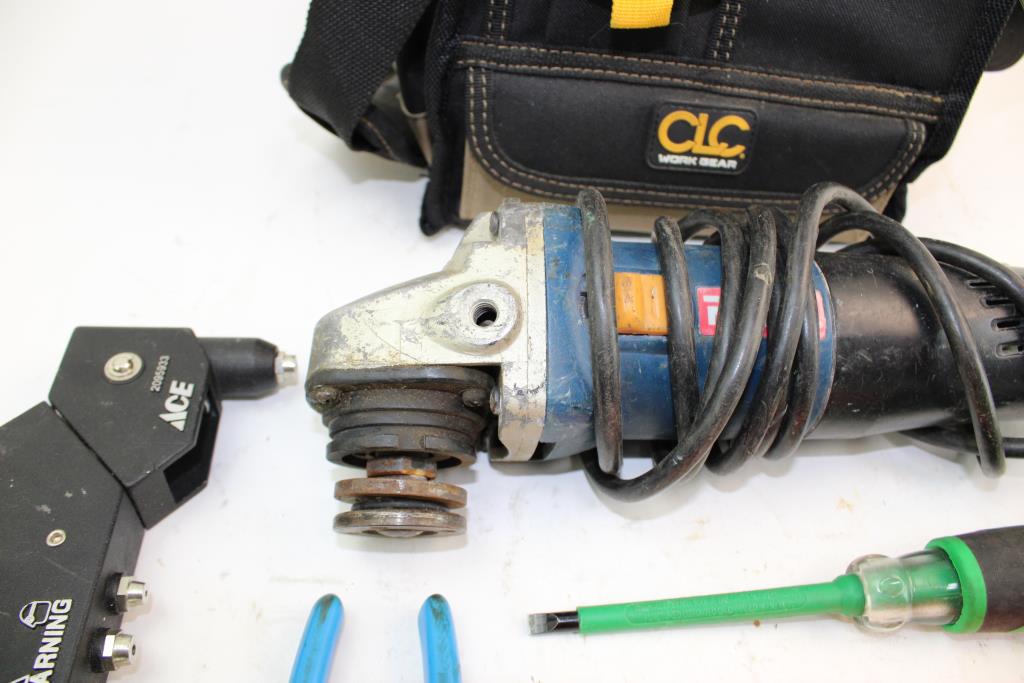 Ace Rivet Gun, Ryobi Grinder, Dewalt 25' Measuring Tape, & More In CLC ...