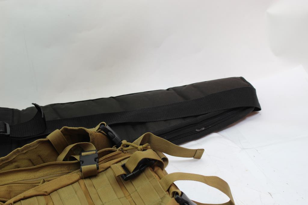 Ace Soft Rifle Case And Tactical Backpack, 2 Pieces | Property Room