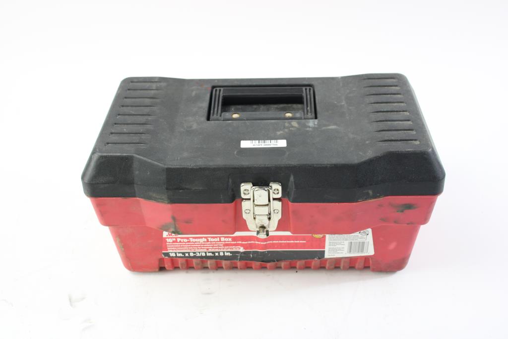 Ace Tool Box With Screwdriver, Flashlights, Pliers And More | Property Room
