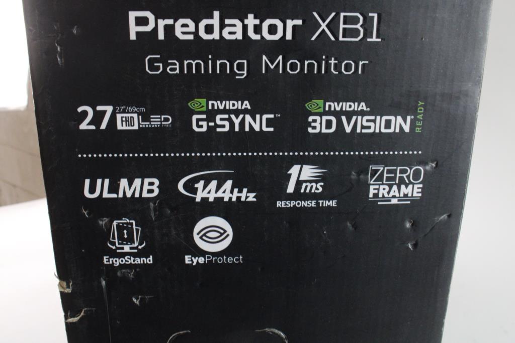 Acer Predator XB1 Gaming Monitor | Property Room