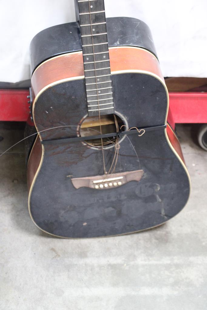 Acoustic Guitar, 2 Pieces | Property Room