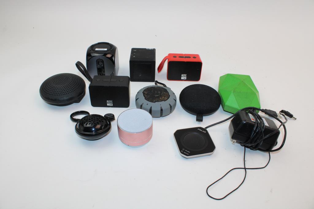 Acoustix, Pom, Altec Lansing, & More Assorted Speakers & More; 5 ...