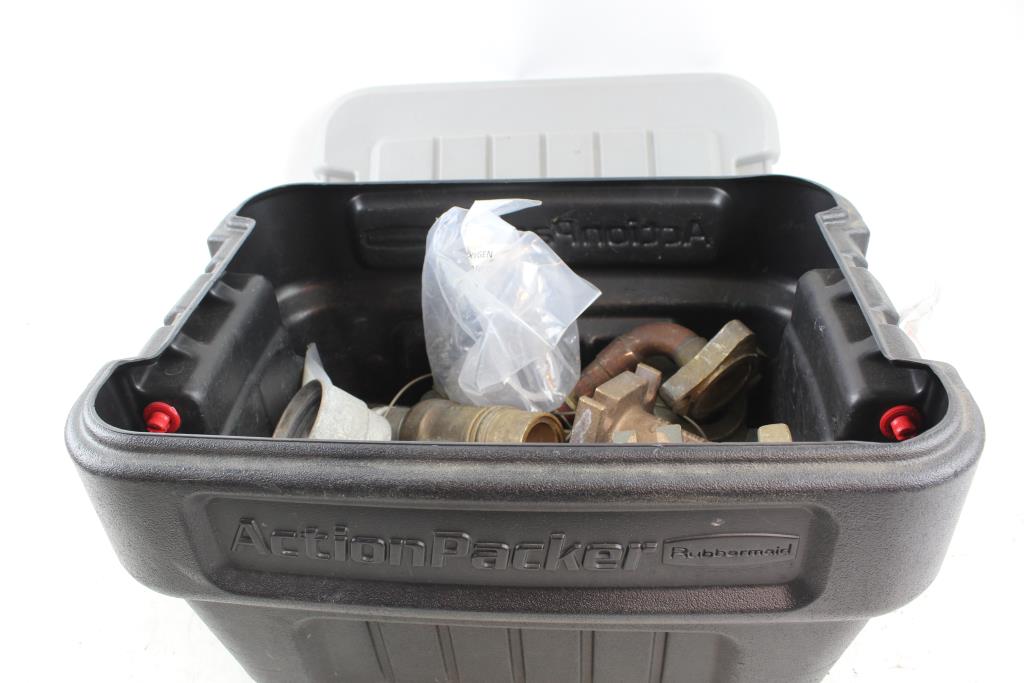 Action Packer Bin, Large Copper Pipe Connectors, Joints And More: 10 ...