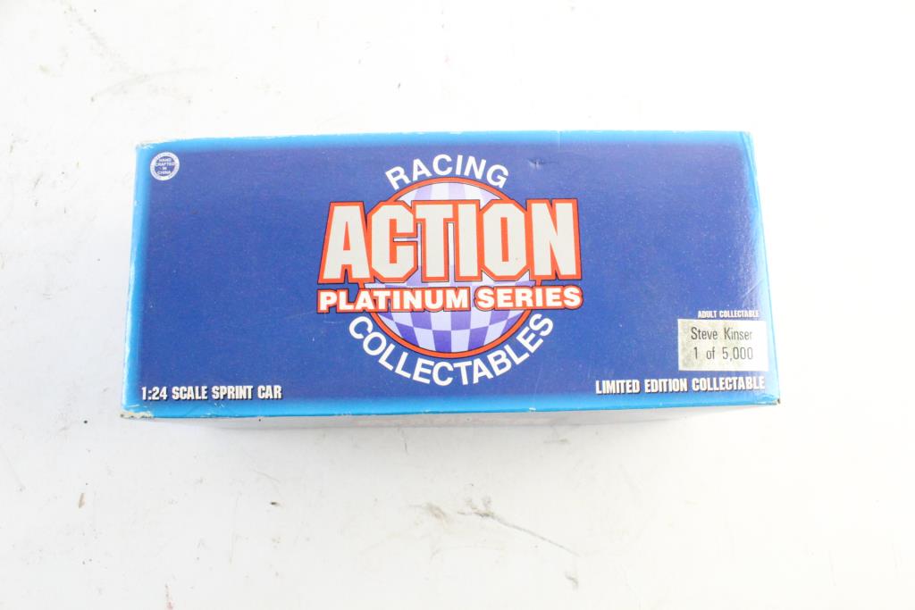 Action Performance Companies "Steve Kinser" 1:24 Scale Sprint Car ...