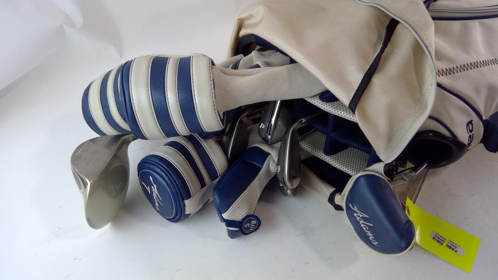 Adams Bag With Womens Clubs, 12 Pieces | Property Room