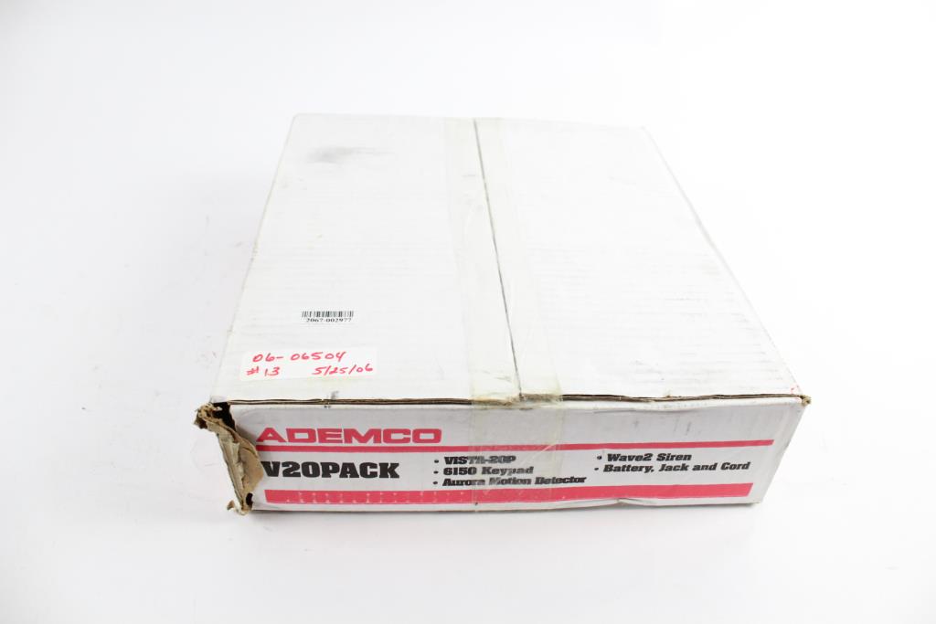 Ademco V20 Pack Alarm System | Property Room