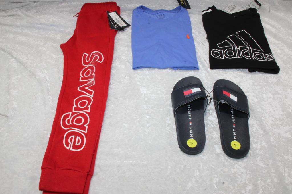 Adidas And Other Clothing Lot, 4 Pieces | Property Room