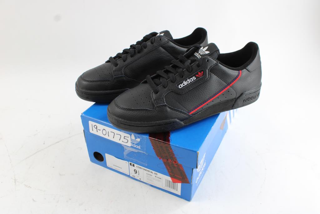 Adidas Continental 80 Black Men's Size 9.5 | Property Room