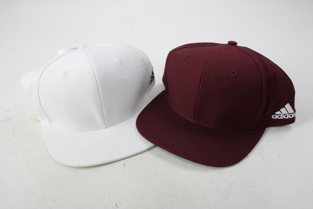 Adidas Core Advantage || Backpack With Maroon, White Hats, 3 Pieces ...