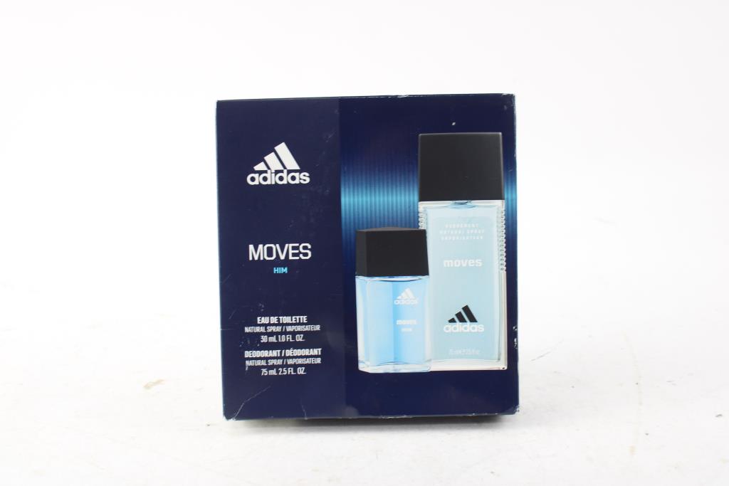 Adidas Moves Him Fragrance Set, Eau De Toilette, 30mL/75mL | Property Room